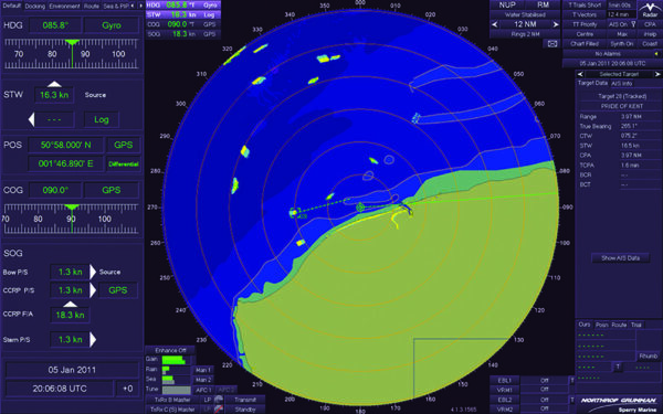 VisionMaster FT Chart Radar - Amcom Marine